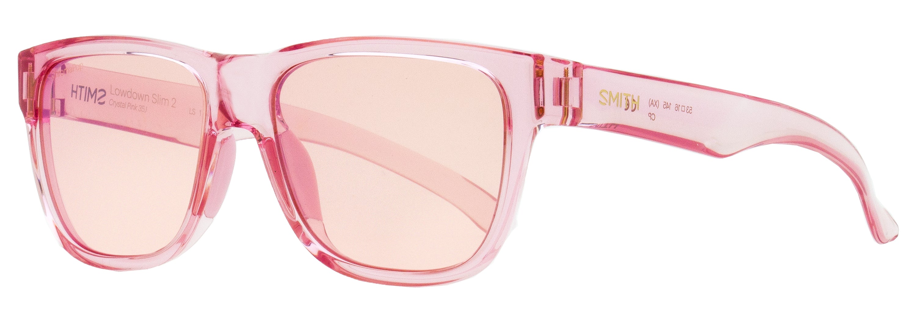 Smith ChromaPop Sunglasses Lowdown Slim 2 35JXA Pink 53mm – Bluefly