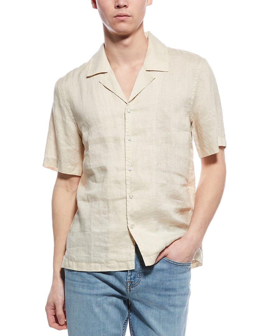 7 For All Mankind Linen Camp Shirt – Bluefly