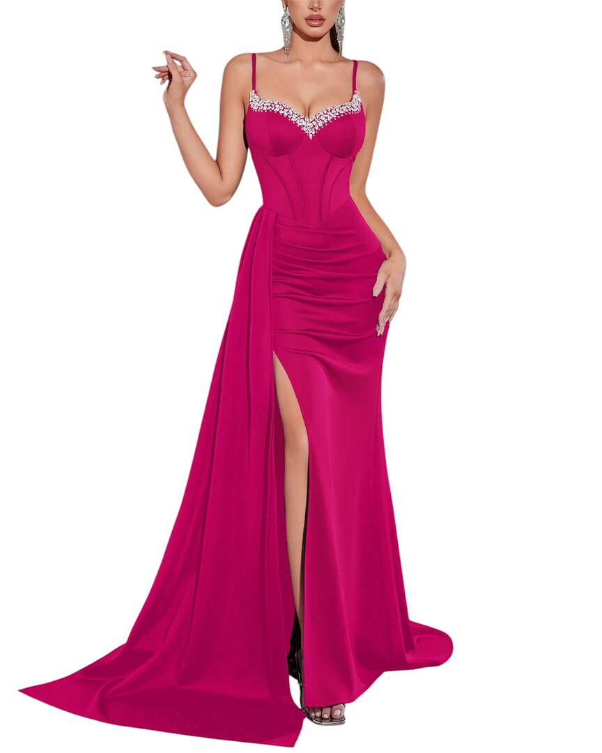 Amanda Royal Maxi Dress – Bluefly