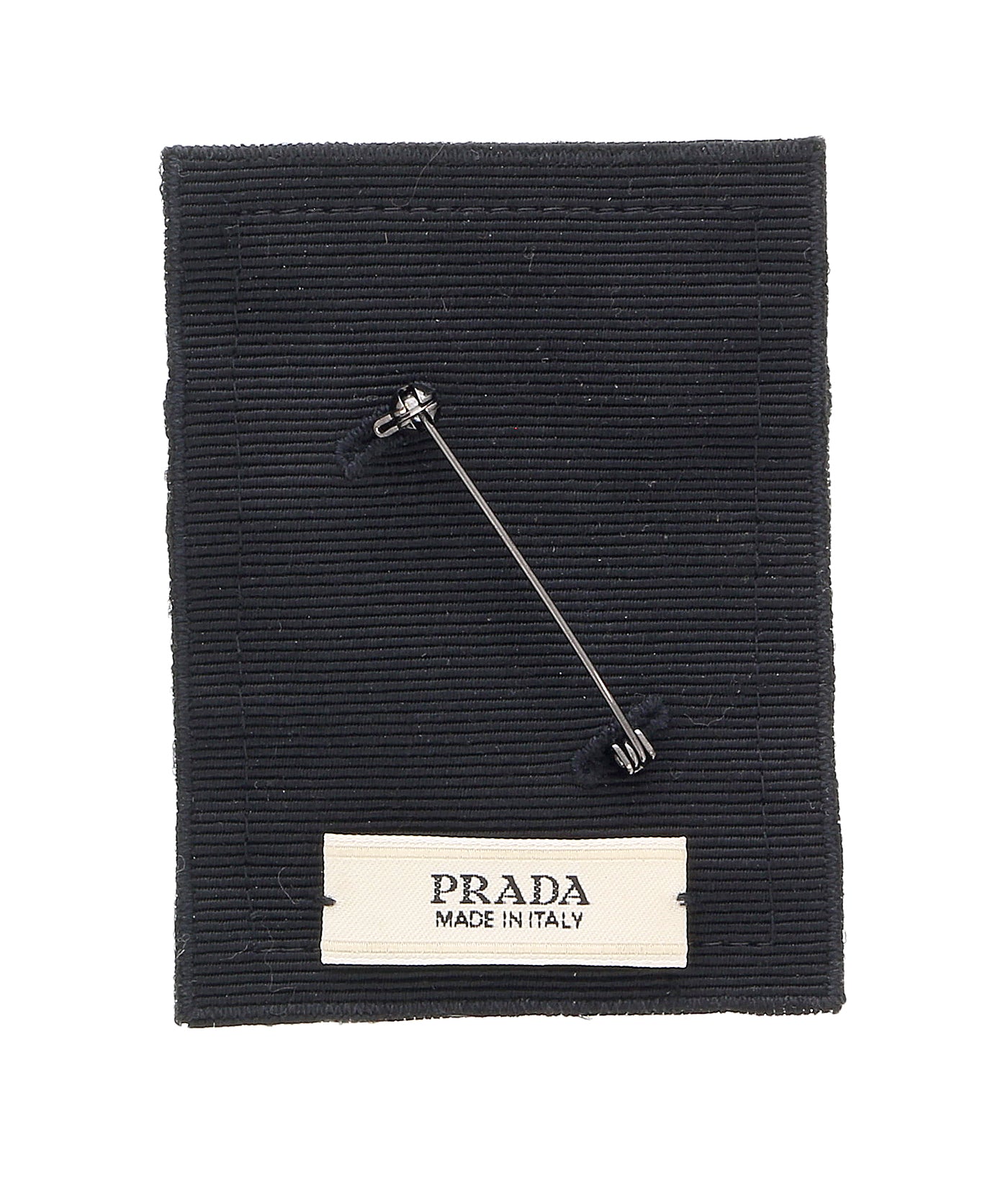 Prada Black Fabric Beaded Elegant Brooch Pin-one size – Bluefly