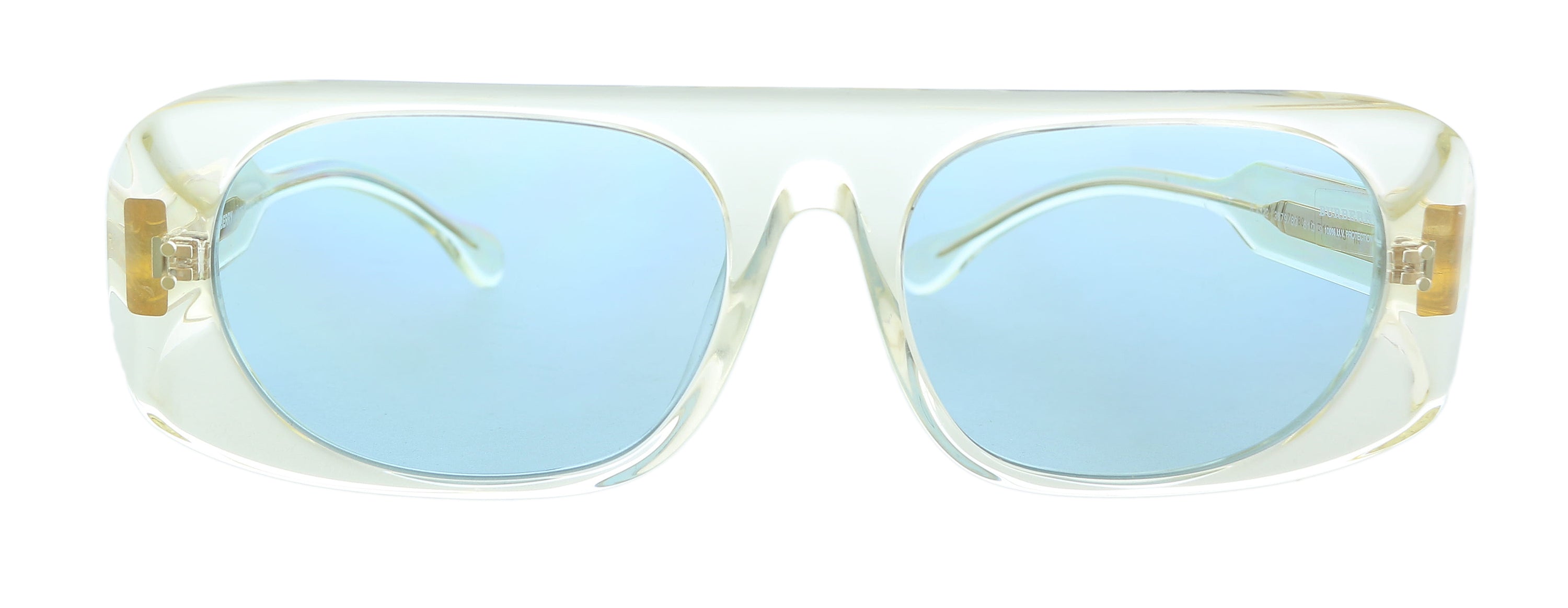 Burberry Transparent Yellow Rectangle 0BE4322 387980 Sunglasses – Bluefly