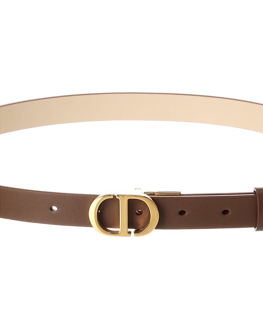 Dior 30 Montaigne Reversible Leather Belt – Bluefly
