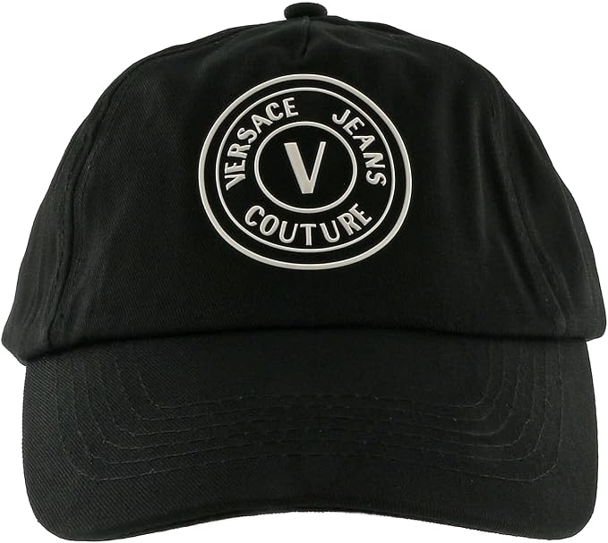 Versace Jeans Couture Black/White Classic Medallion Baseball Cap – Bluefly