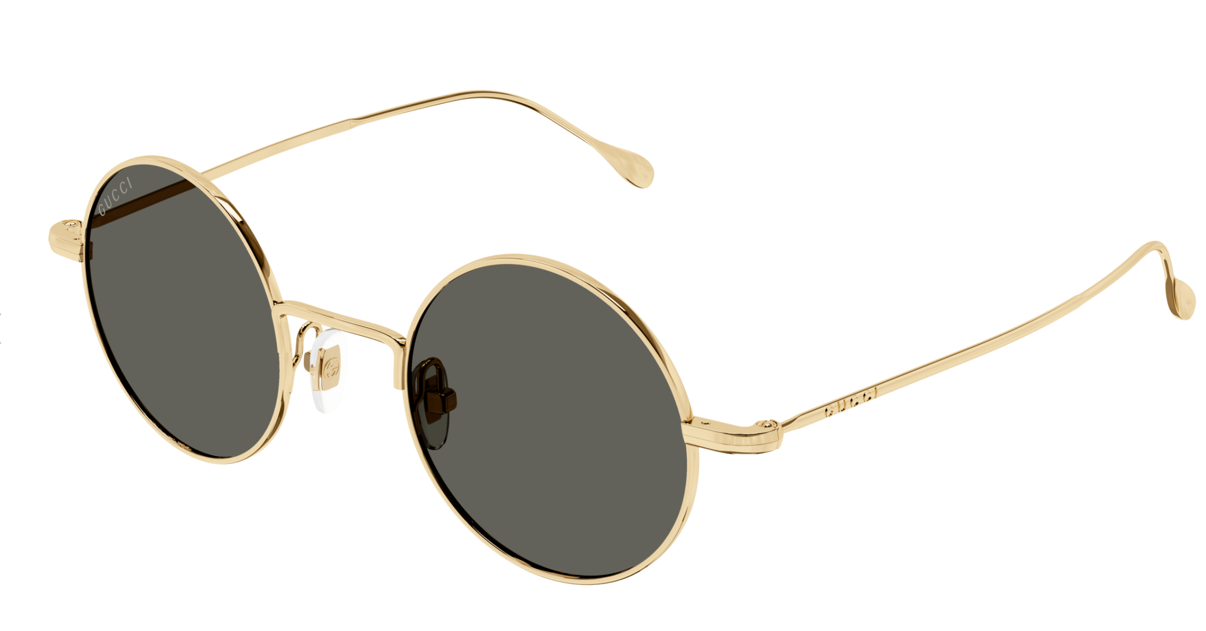 Gucci GG1649S-007 Gold round Ladies Sunglasses – Bluefly