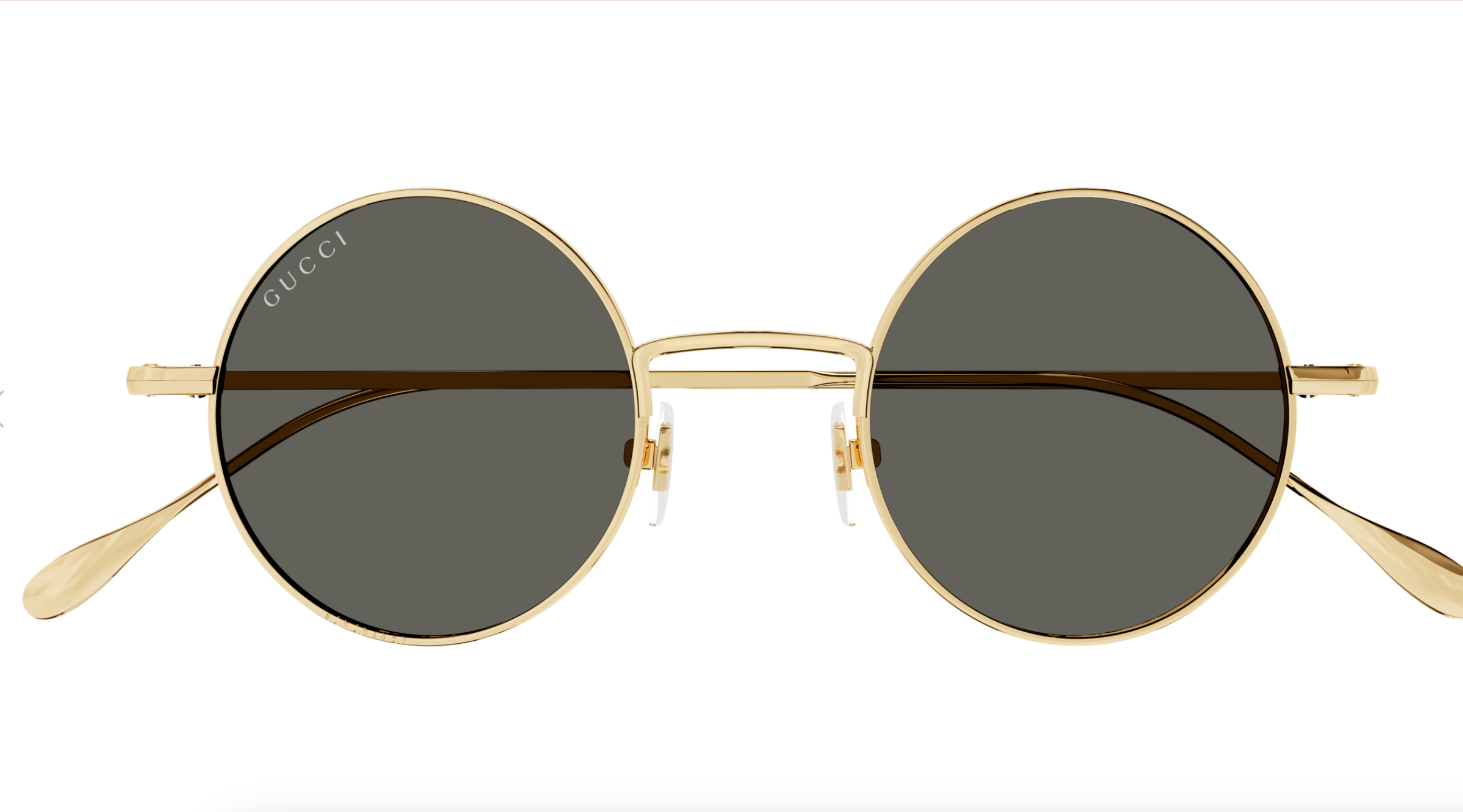 Gucci GG1649S-007 Gold round Ladies Sunglasses – Bluefly