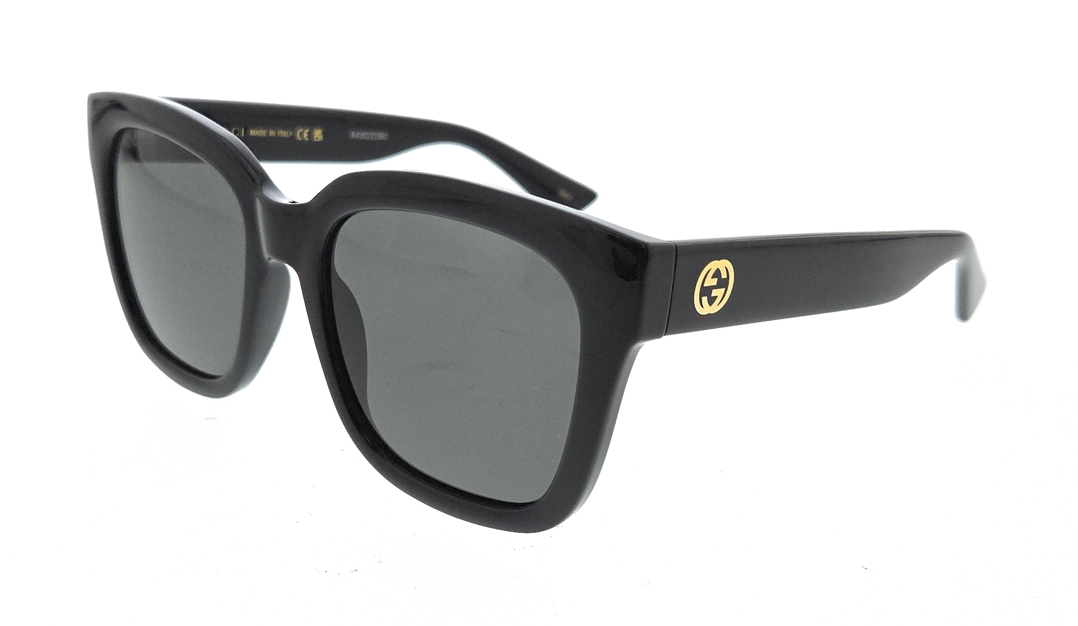 Gucci GG1338S-001 Black Smoke Square Sunglasses – Bluefly