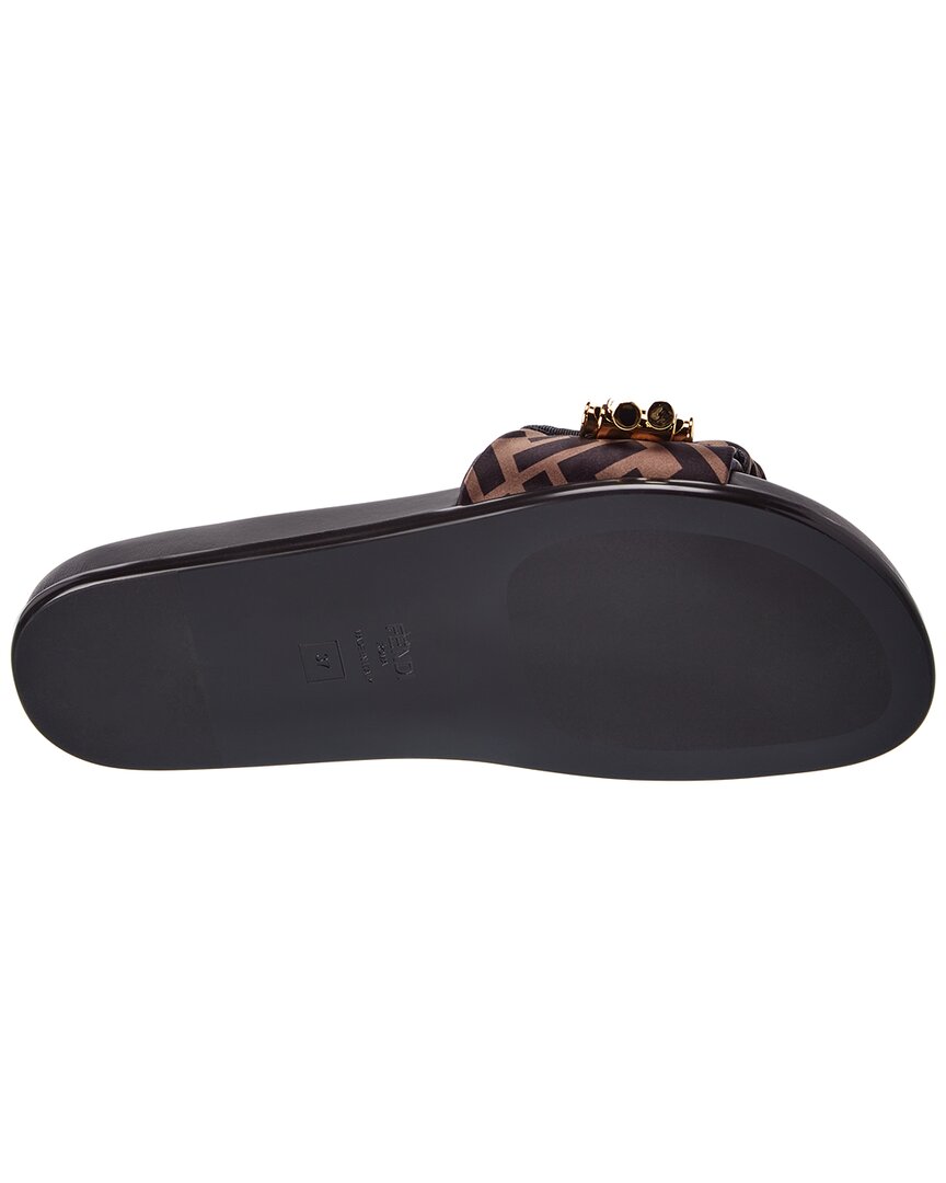 Fendi Ff Vertigo Satin Slide – Bluefly