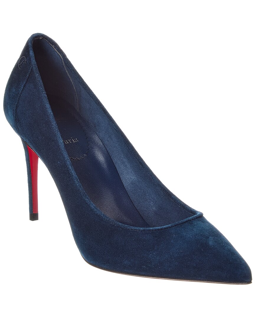 Christian Louboutin Kate 85 Suede Pump – Bluefly
