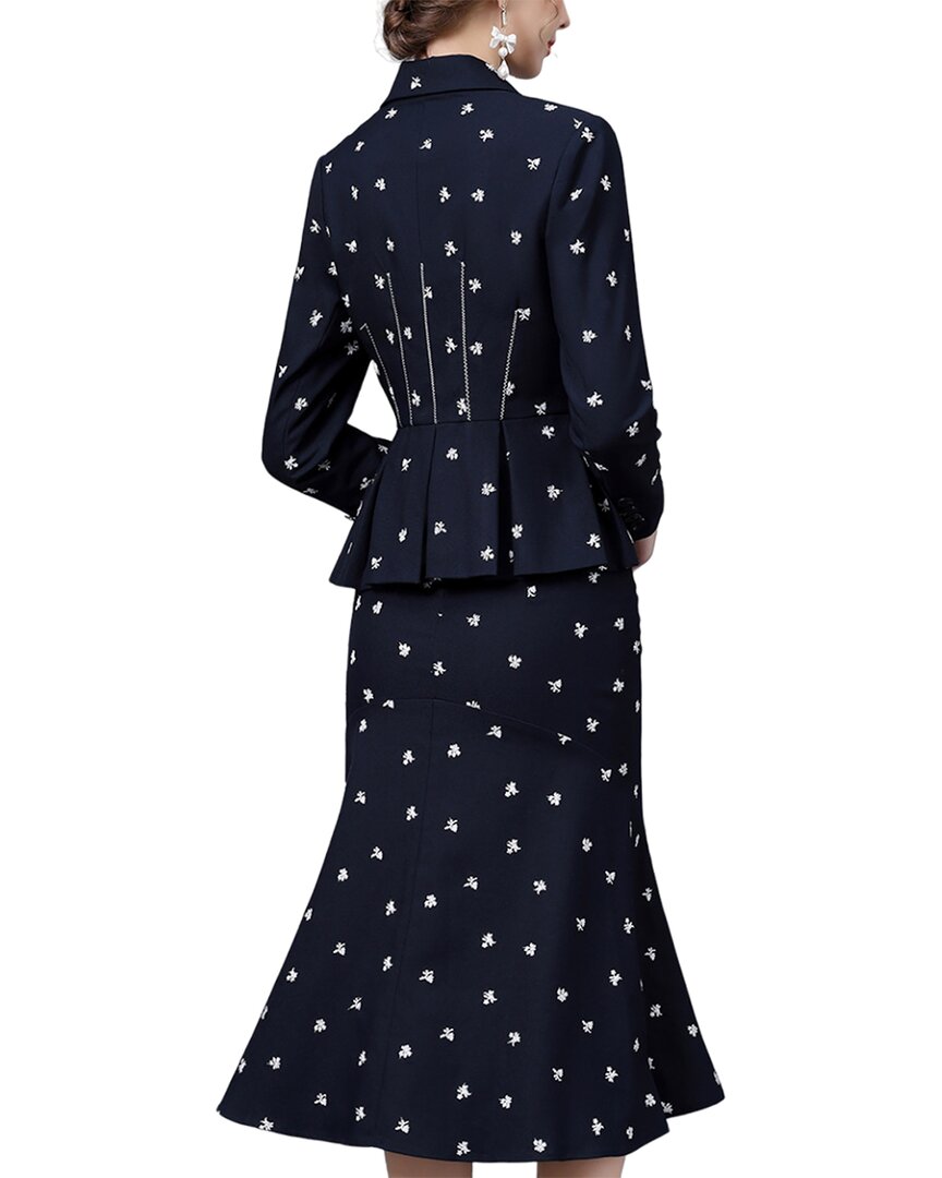 Anette 2Pc Blazer & Skirt Set – Bluefly