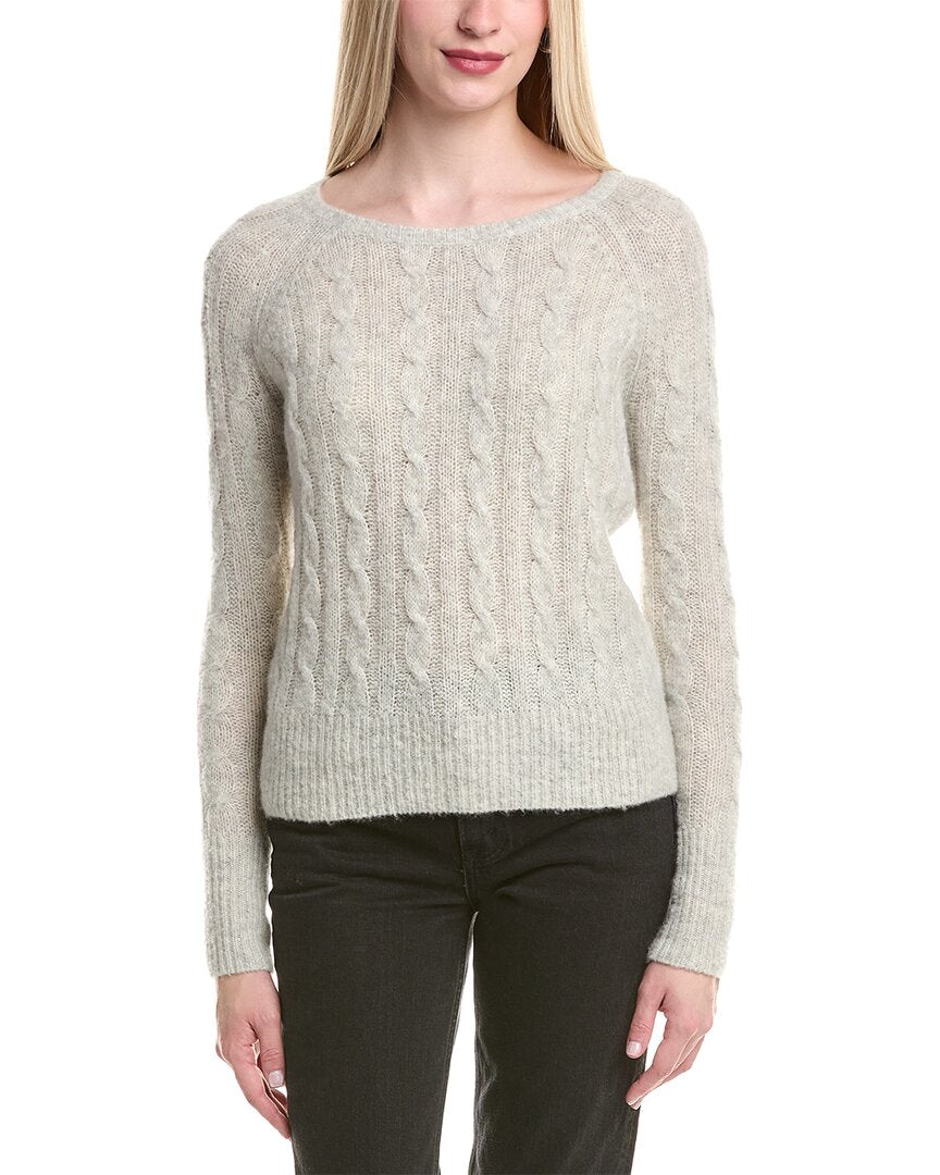 Autumn Cashmere Cable Cashmere & Silk-Blend Sweater – Bluefly