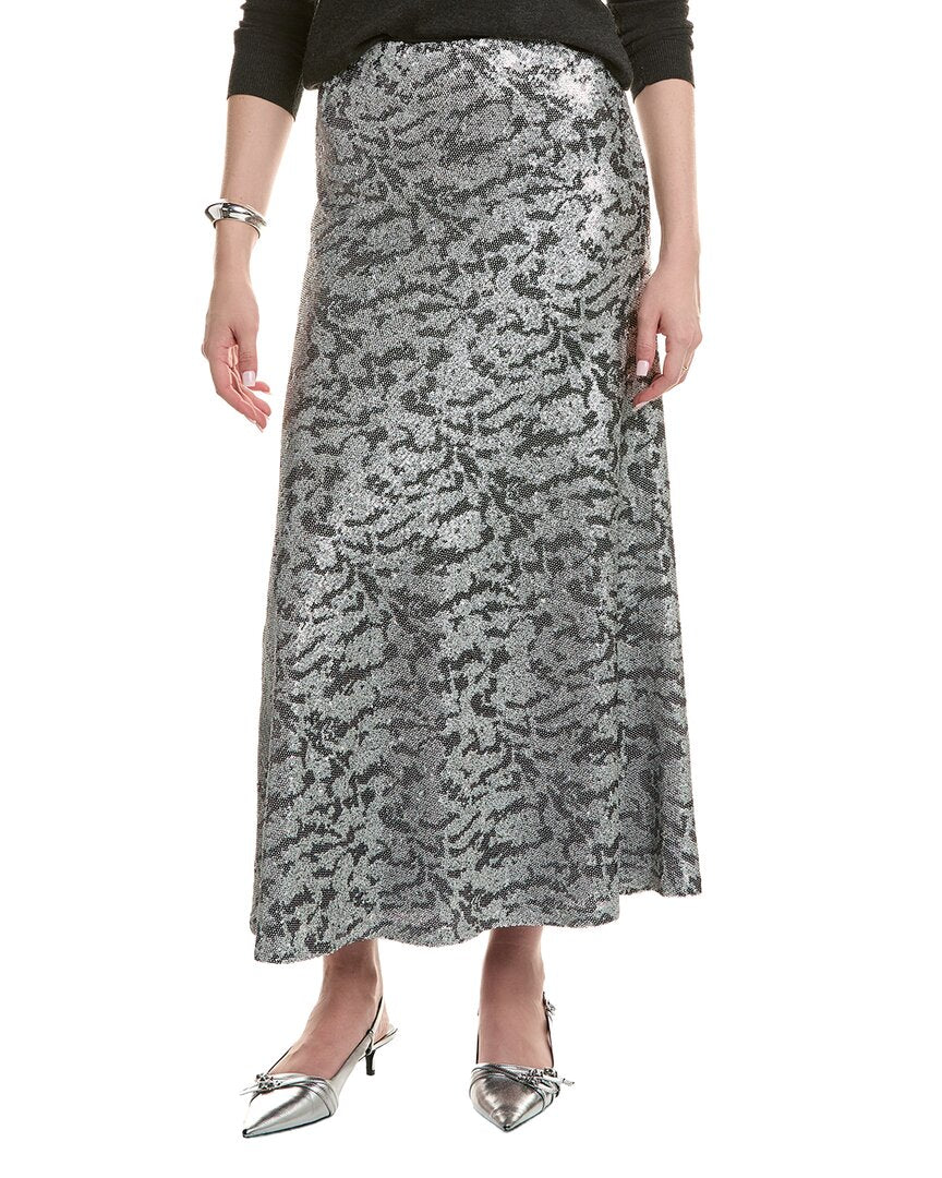 Kenneth Cole Sequin Side Zip Drama Maxi Skirt – Bluefly