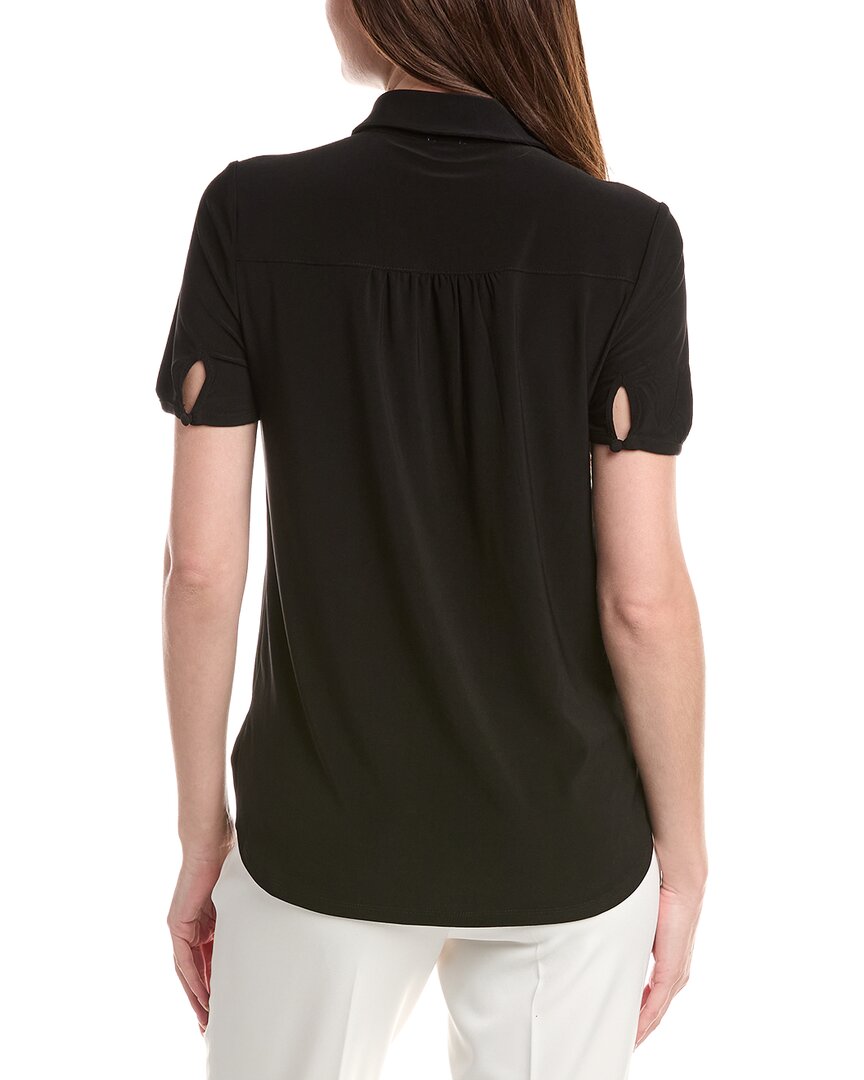 Anne Klein Collared Top – Bluefly