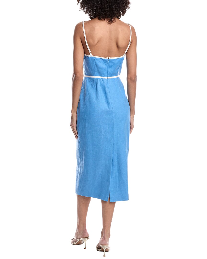 Milly Amara Linen Midi Dress – Bluefly