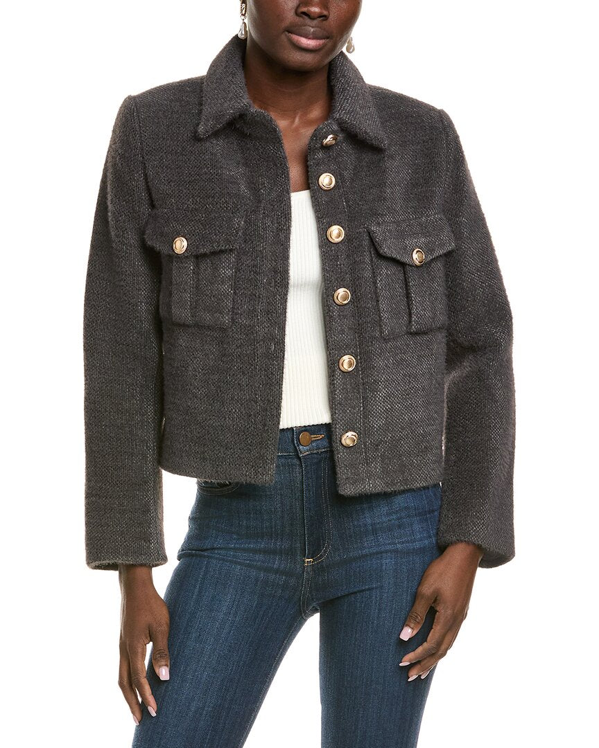 Endless Rose Soft Brushed Buttoned Jacket – Bluefly