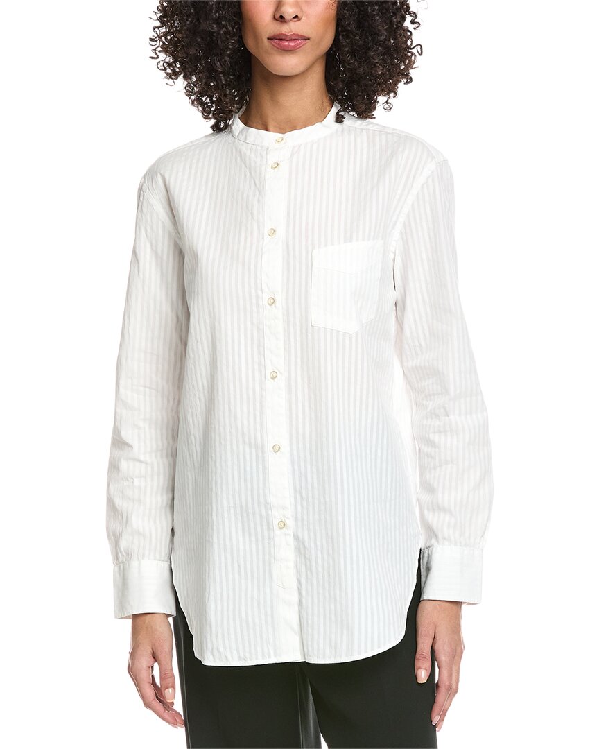 Officine Générale Annette Stripe Shirt – Bluefly