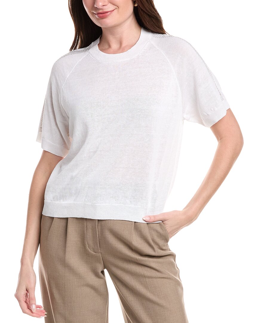 Peserico Linen-Blend Top – Bluefly