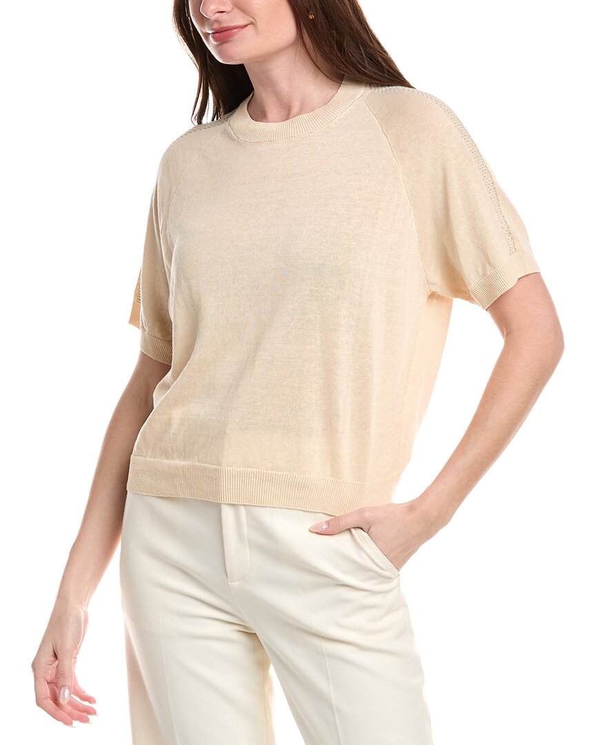 Peserico Linen-Blend Top – Bluefly