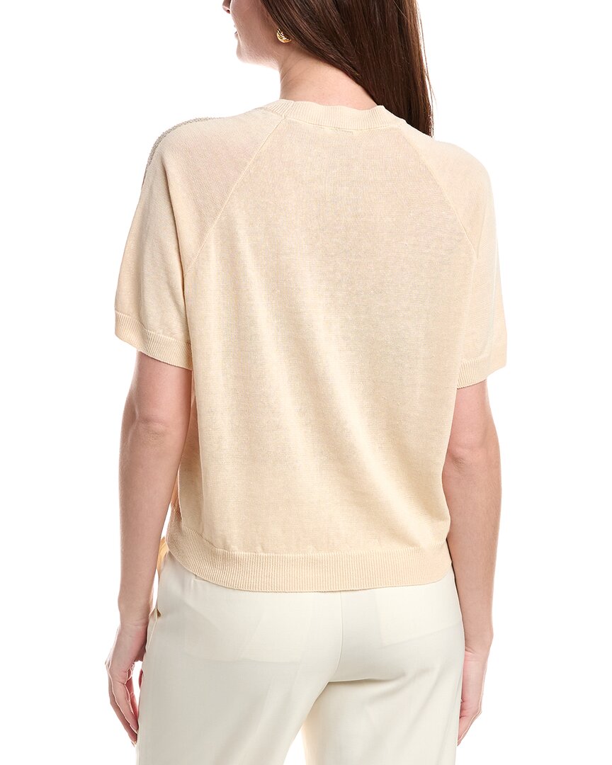 Peserico Linen-Blend Top – Bluefly