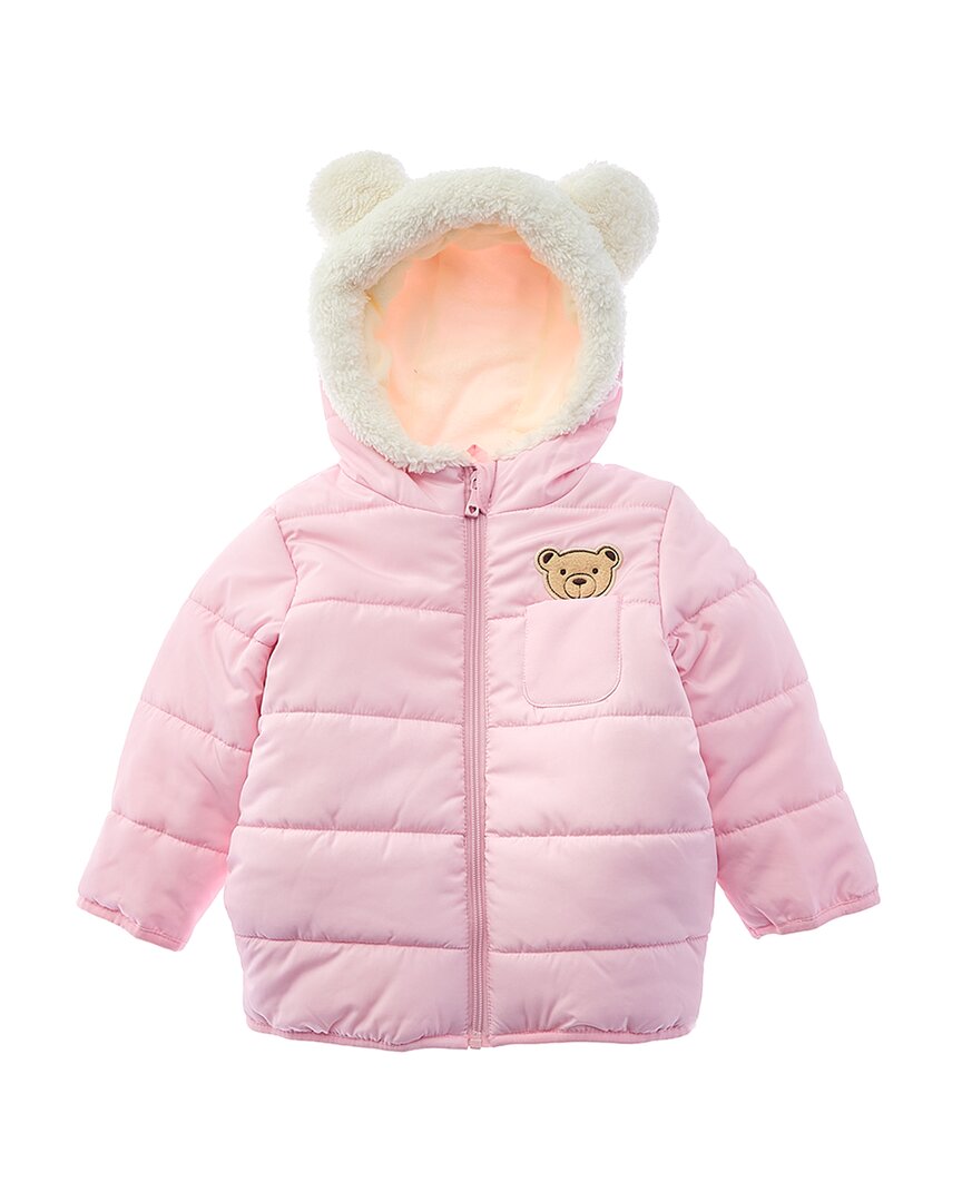 Wippette 3D Cute Bear Applique Quilted Puffer Jacket – Bluefly