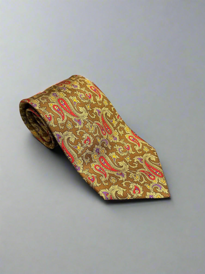 Brioni Paisley Silk Tie – Bluefly