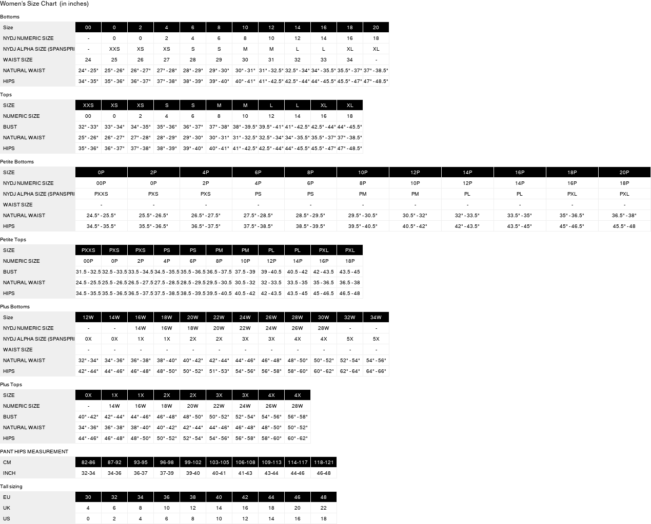 Nydj Petite Marilyn Thistle Falls Straight Leg Jean – Bluefly